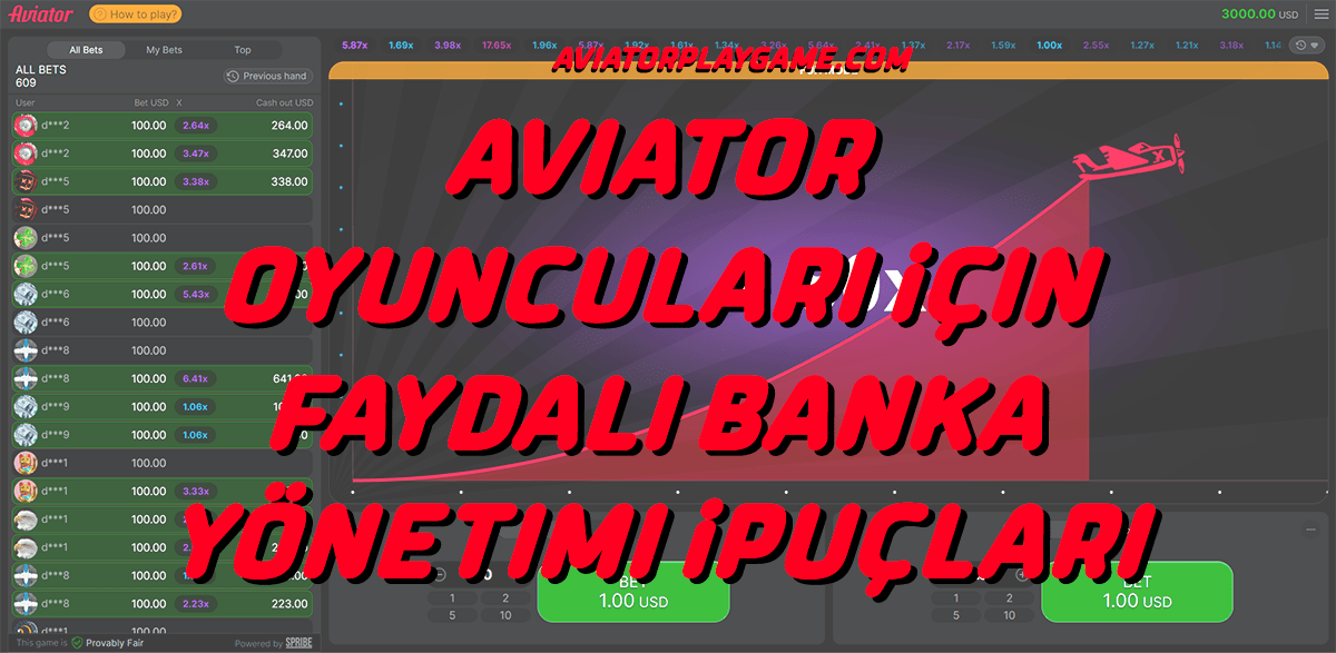 Aviator Oyuncuları İçin Faydalı Banka Yönetimi İpuçları ️ - Aviator ...